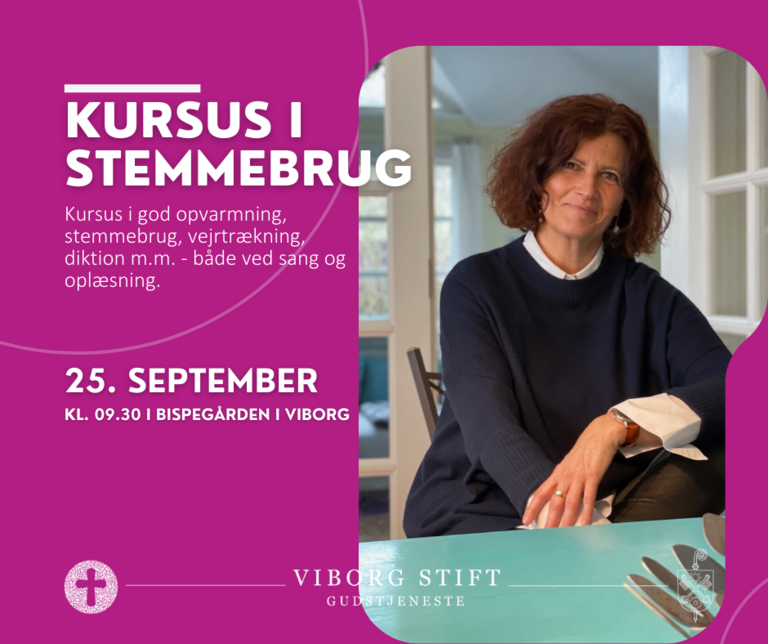 Kursus i stemmebrug - målrettet kirkesangere - Viborg Stift - Nyheder ...